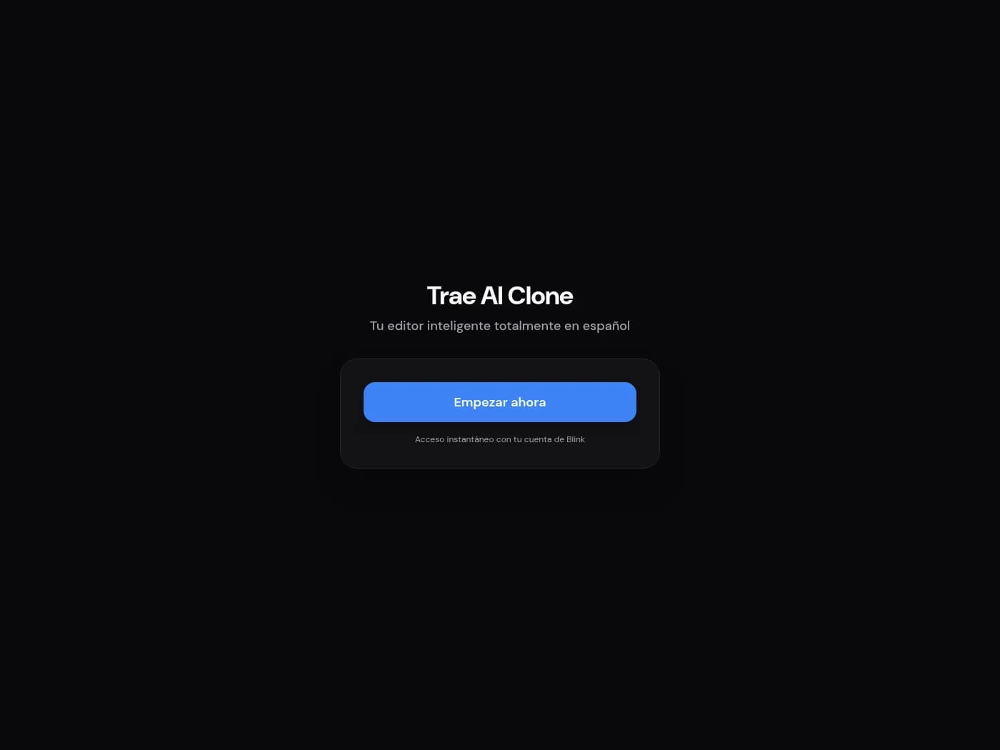 Trae AI Editor Clon ES