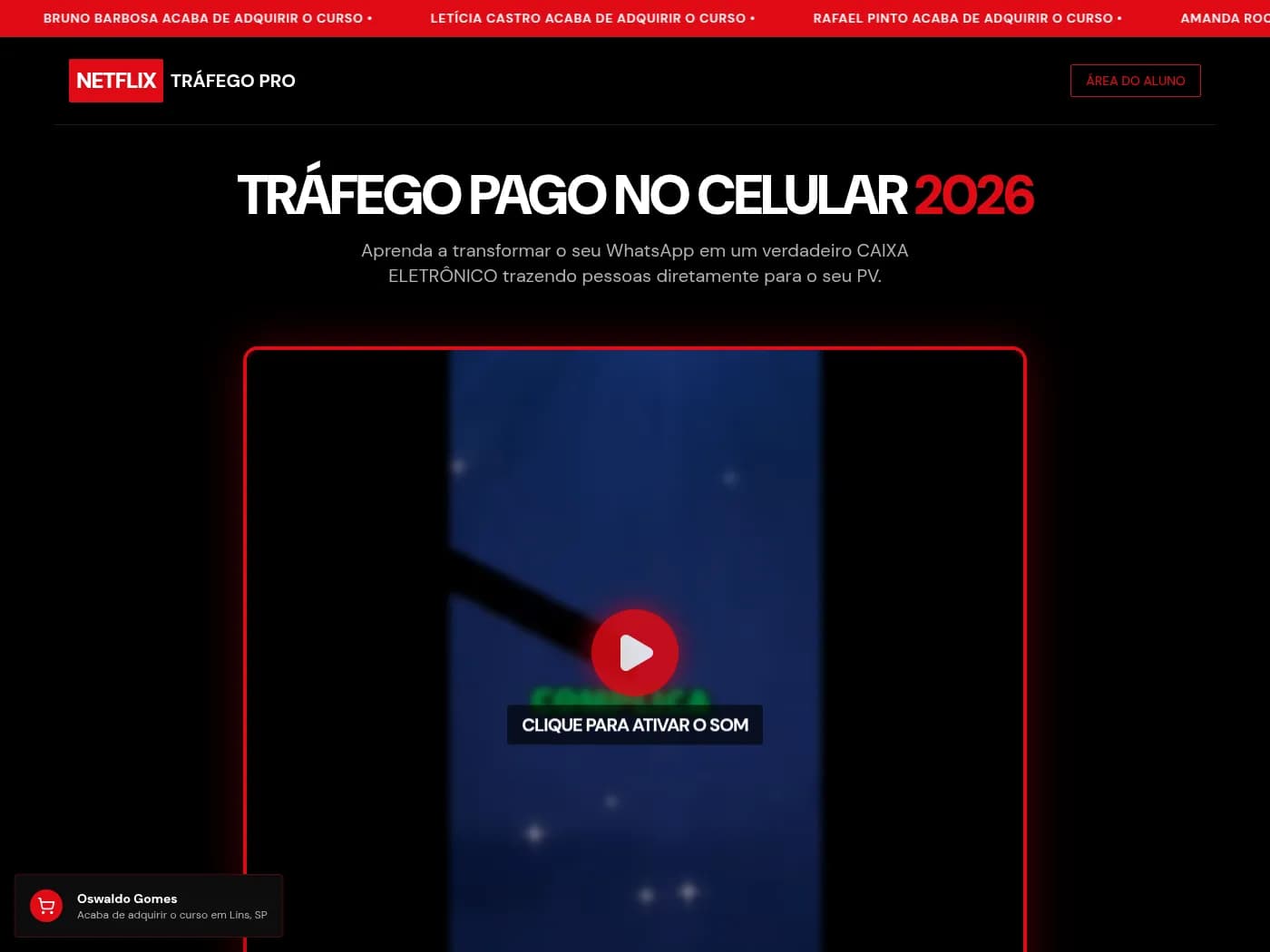 Tráfego Pago Landing Pro