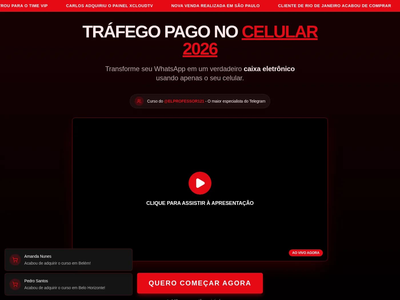 Tráfego Pago no Celular