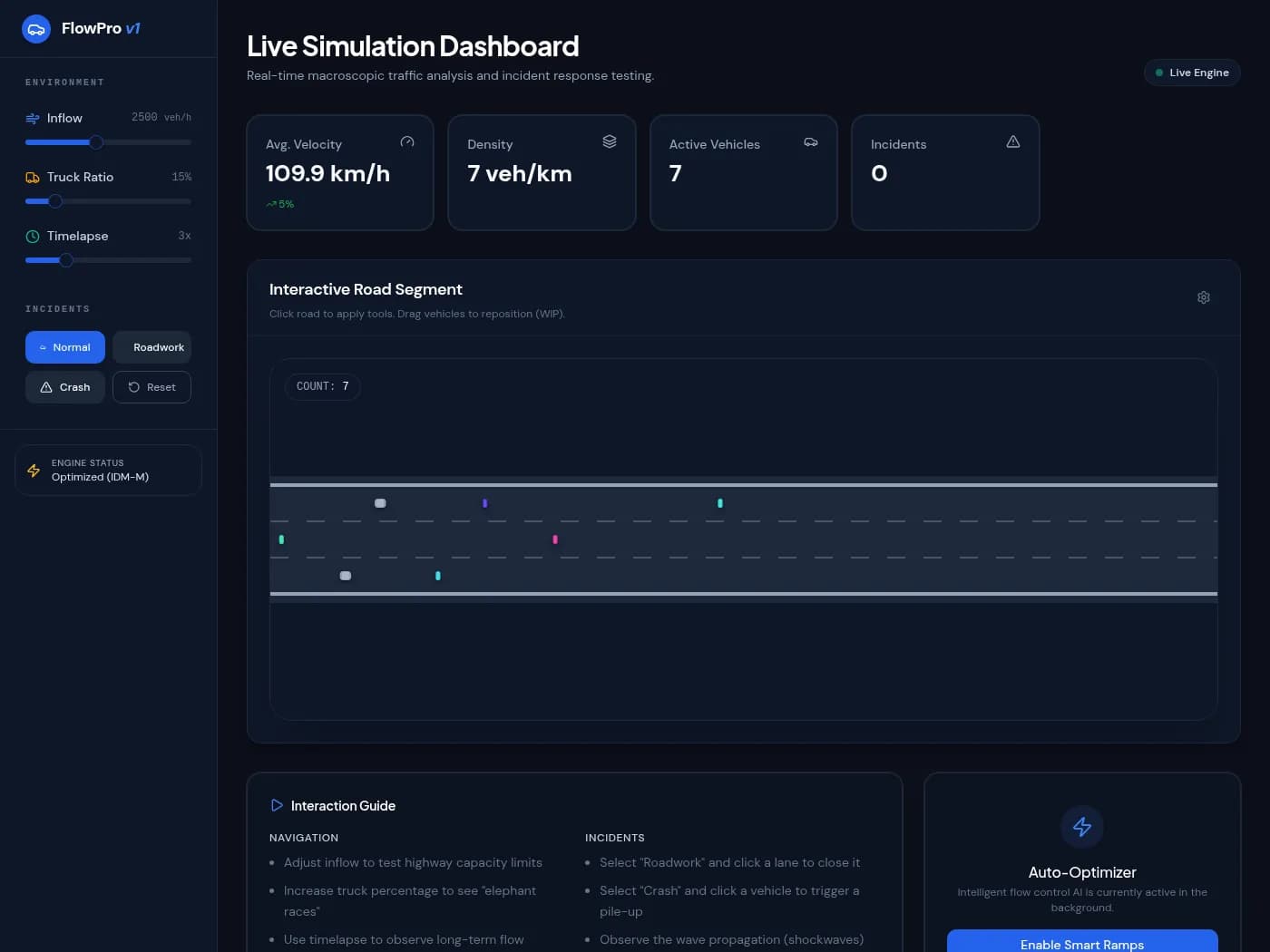 Traffic Simulation Pro