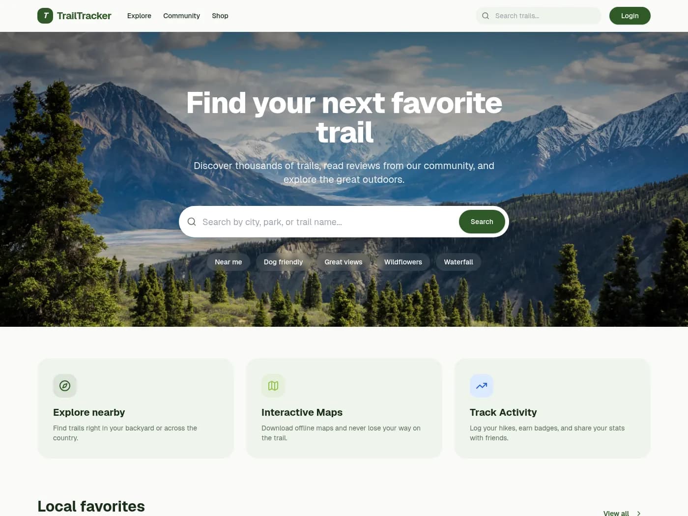 TrailTracker App