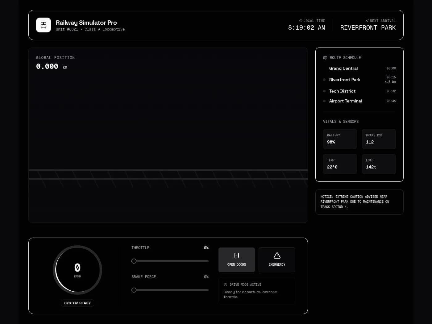Railway Simulator Pro