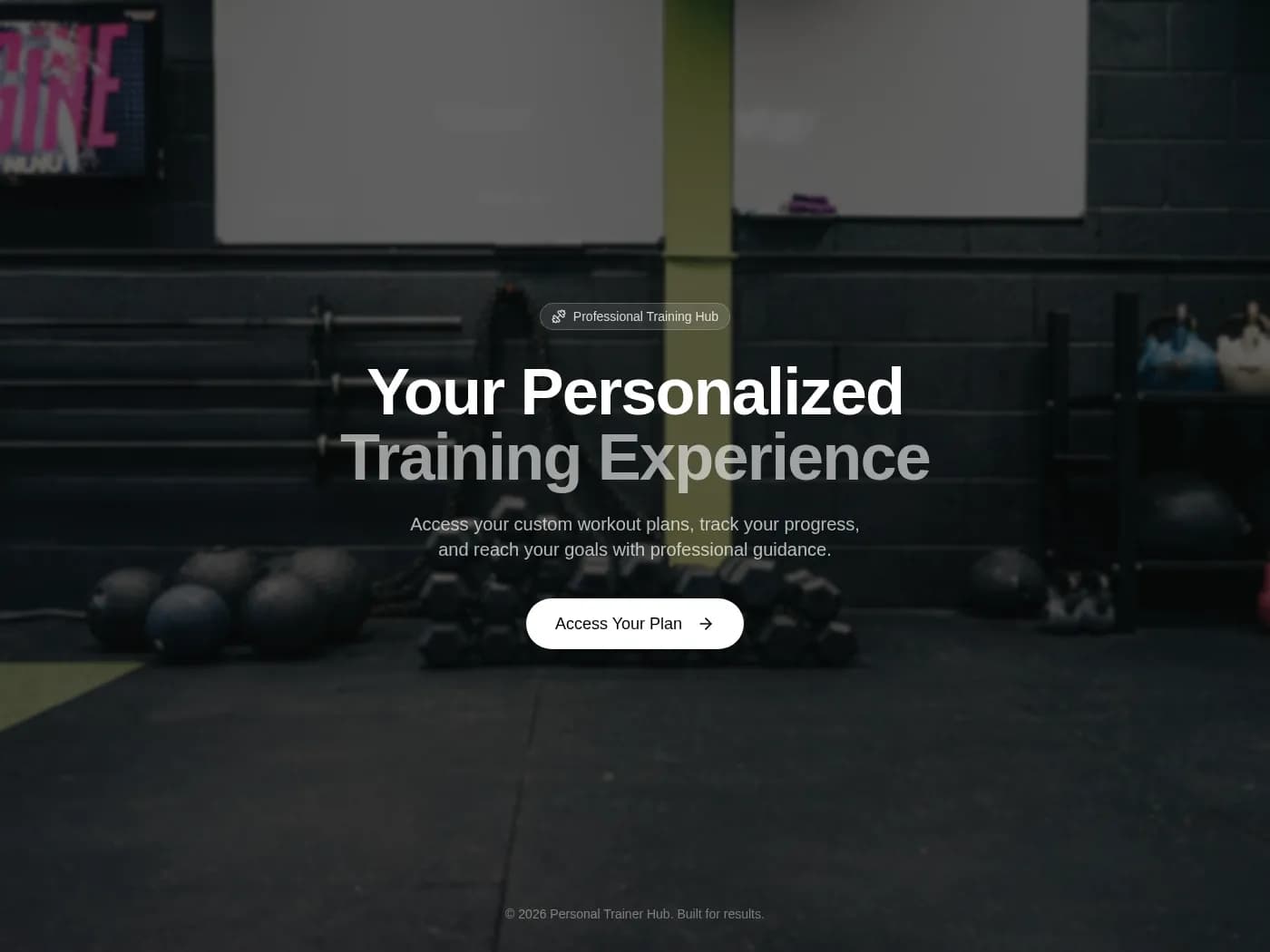Personal Trainer Hub