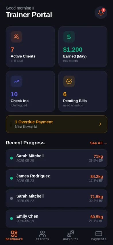 Trainer Portal Pro