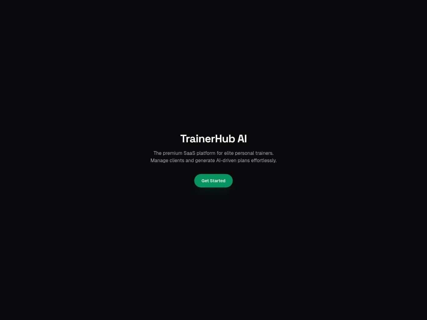 TrainerHub AI Platform