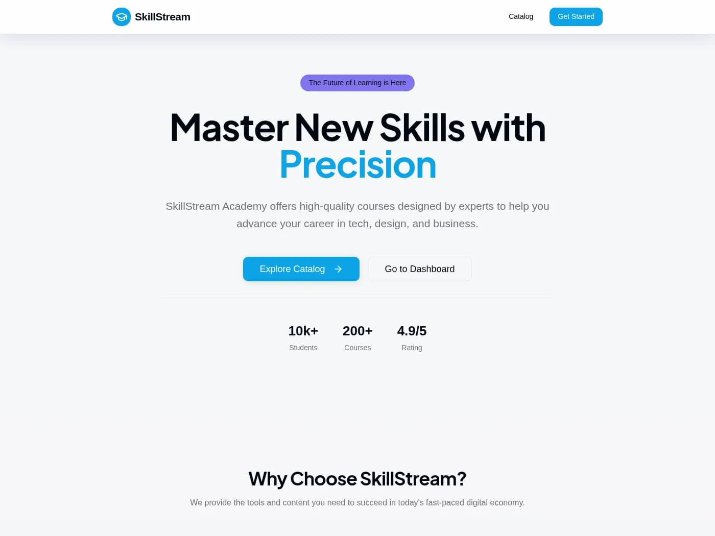 SkillStream Academy