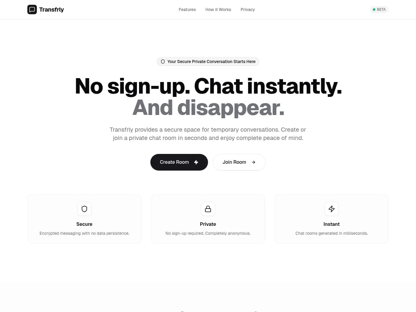 Transfrly Chat Web