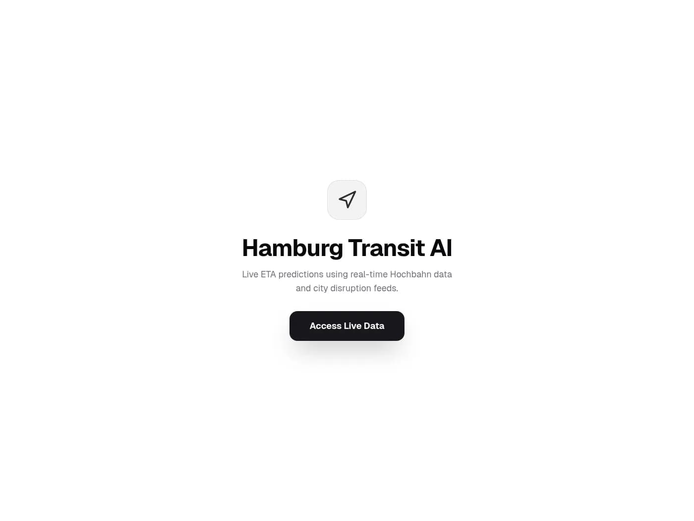 AI Transit ETA Predictor
