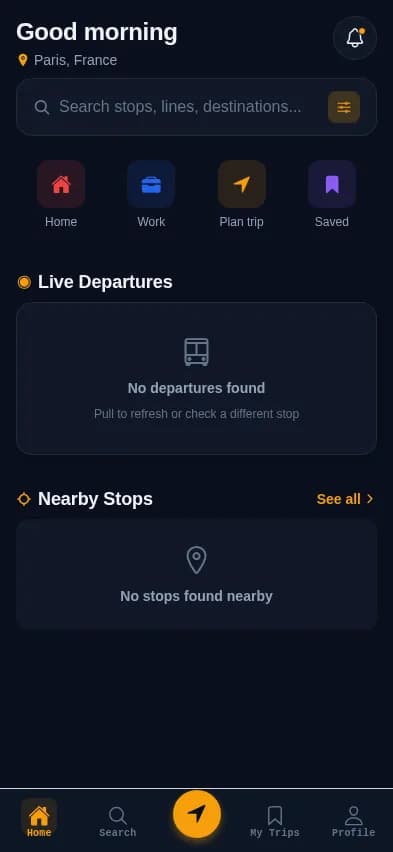 Transit Premium UI