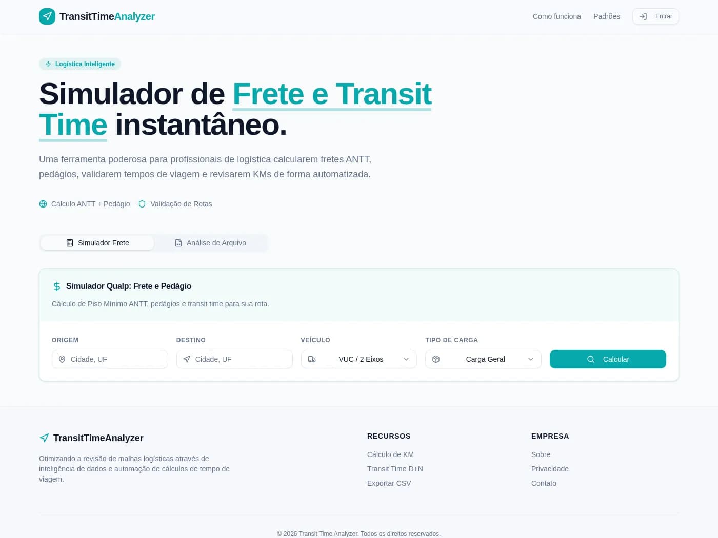 Transit Time Analyzer
