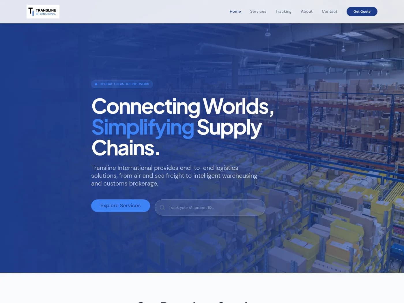 Transline Int'l Web Portal