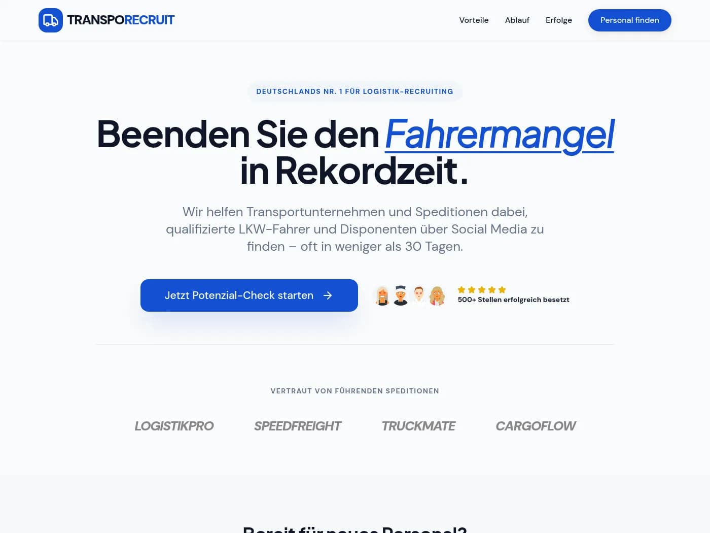 TranspoRecruiting Web