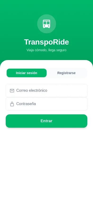 TranspoRide App