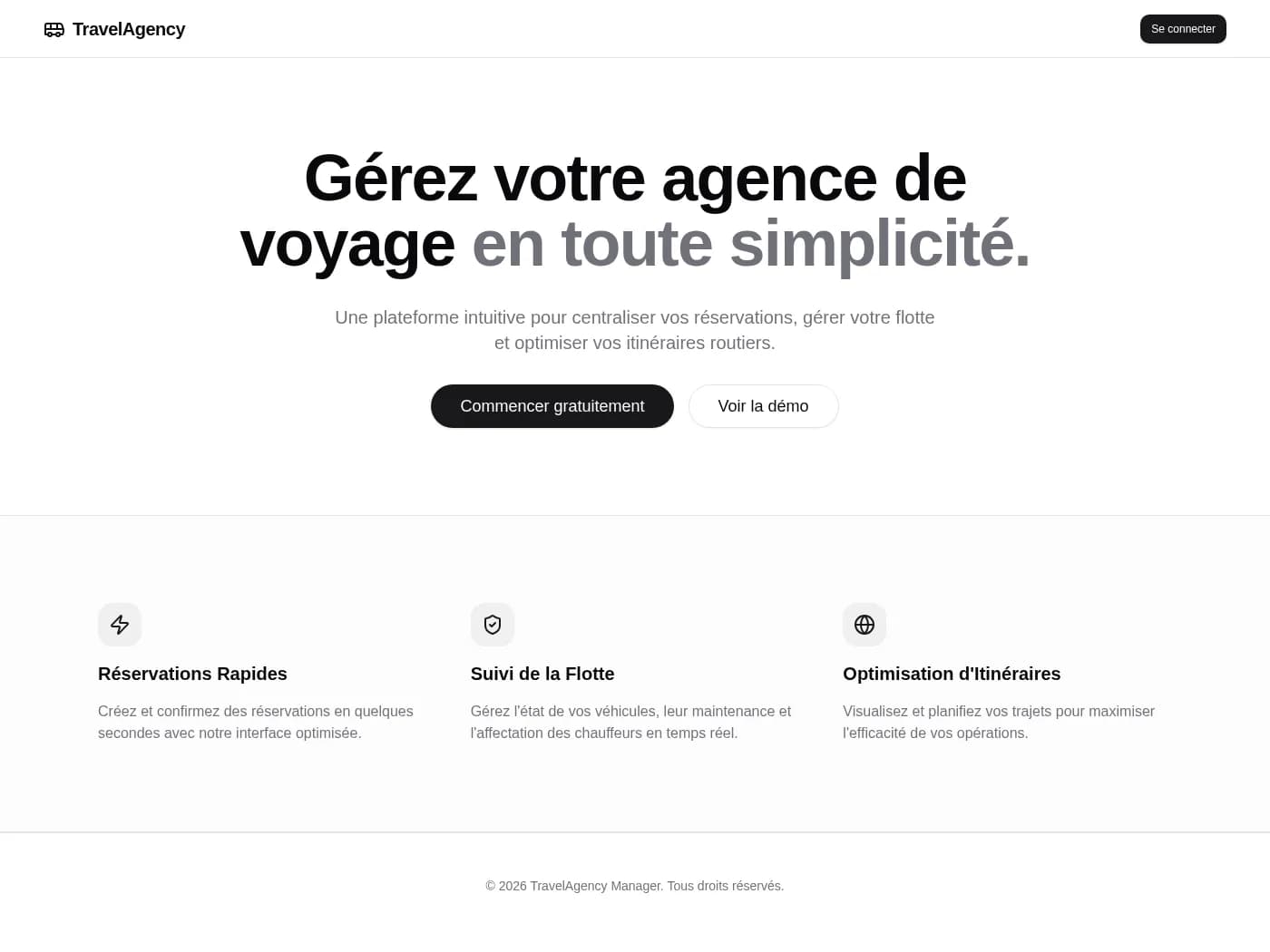 Travel Agency Manager