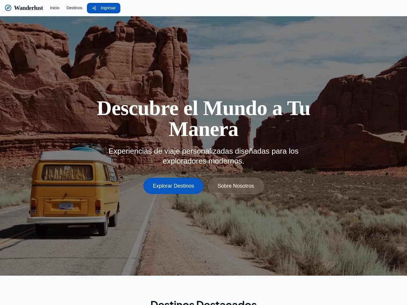 Travel Agency Web