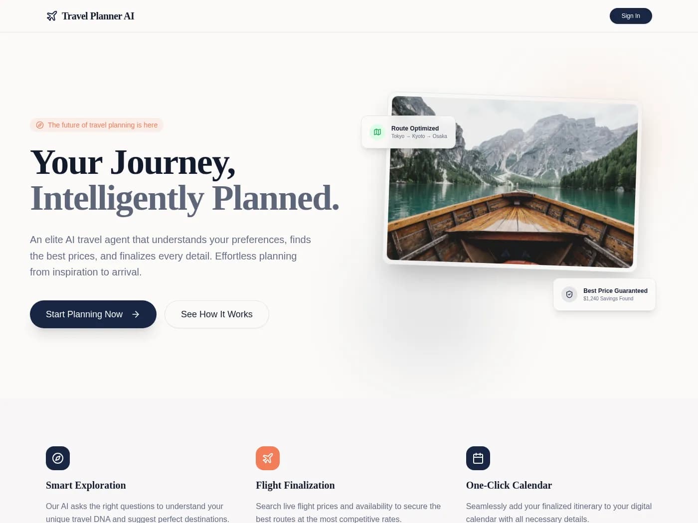 Travel Planner AI