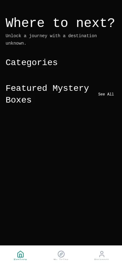 Mystery Trip Box