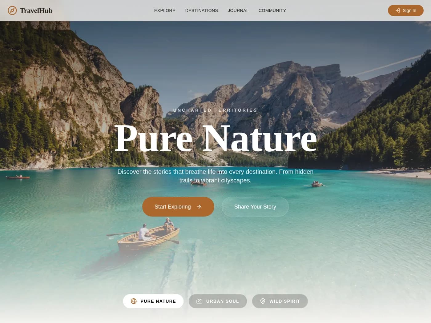 Travel Blog Hub
