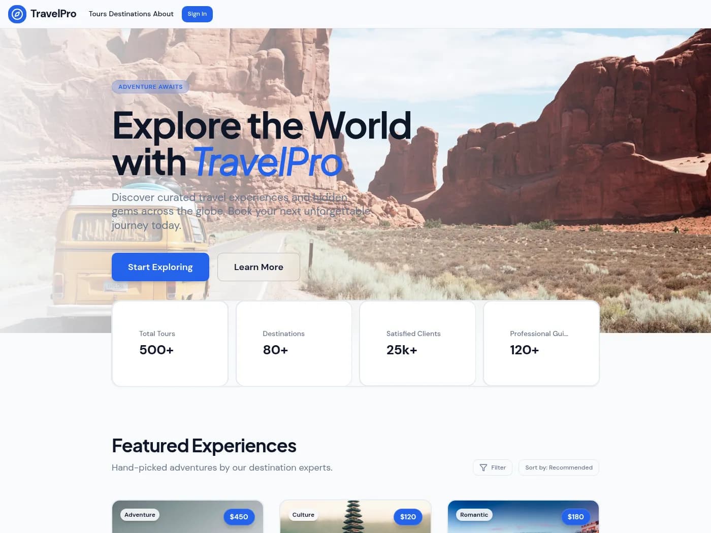 TravelPro Booking Suite