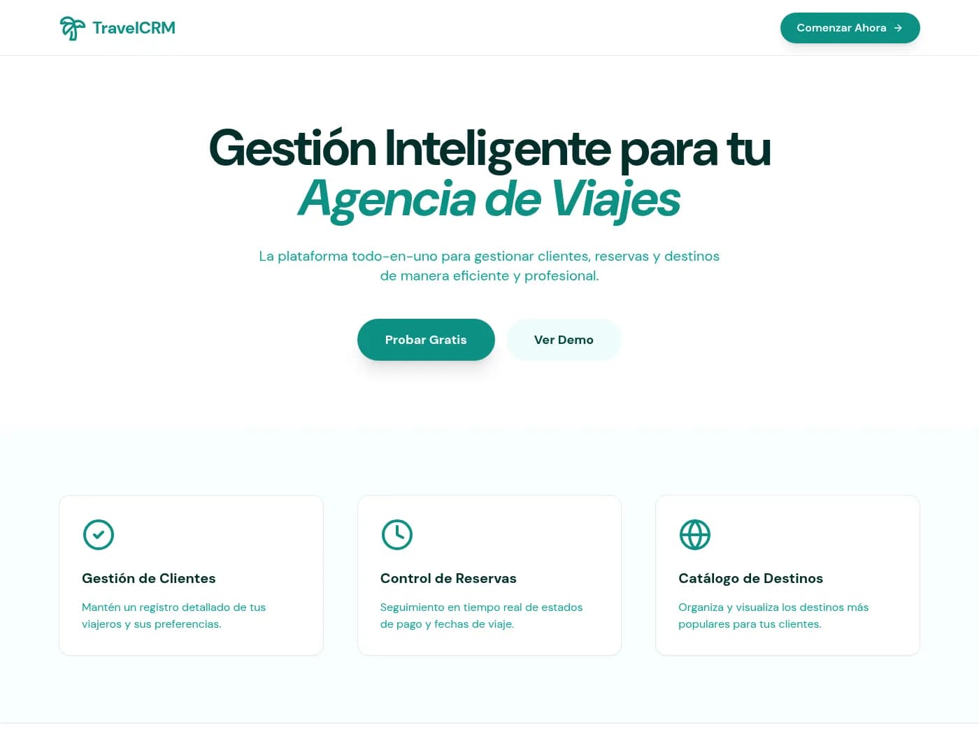 Travel Agency CRM