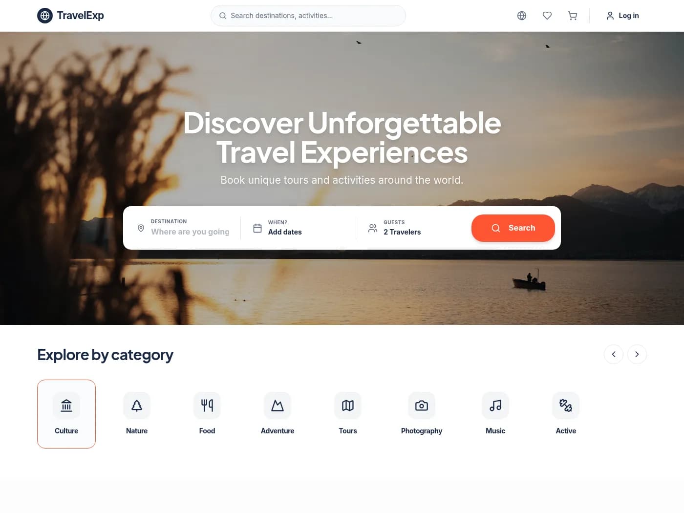Travel Experience Finder