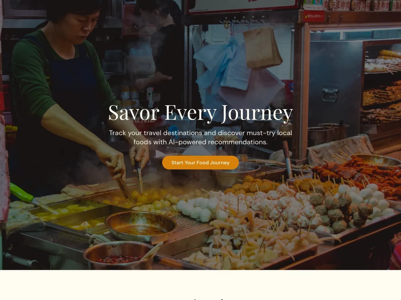Travel Tastes Tracker