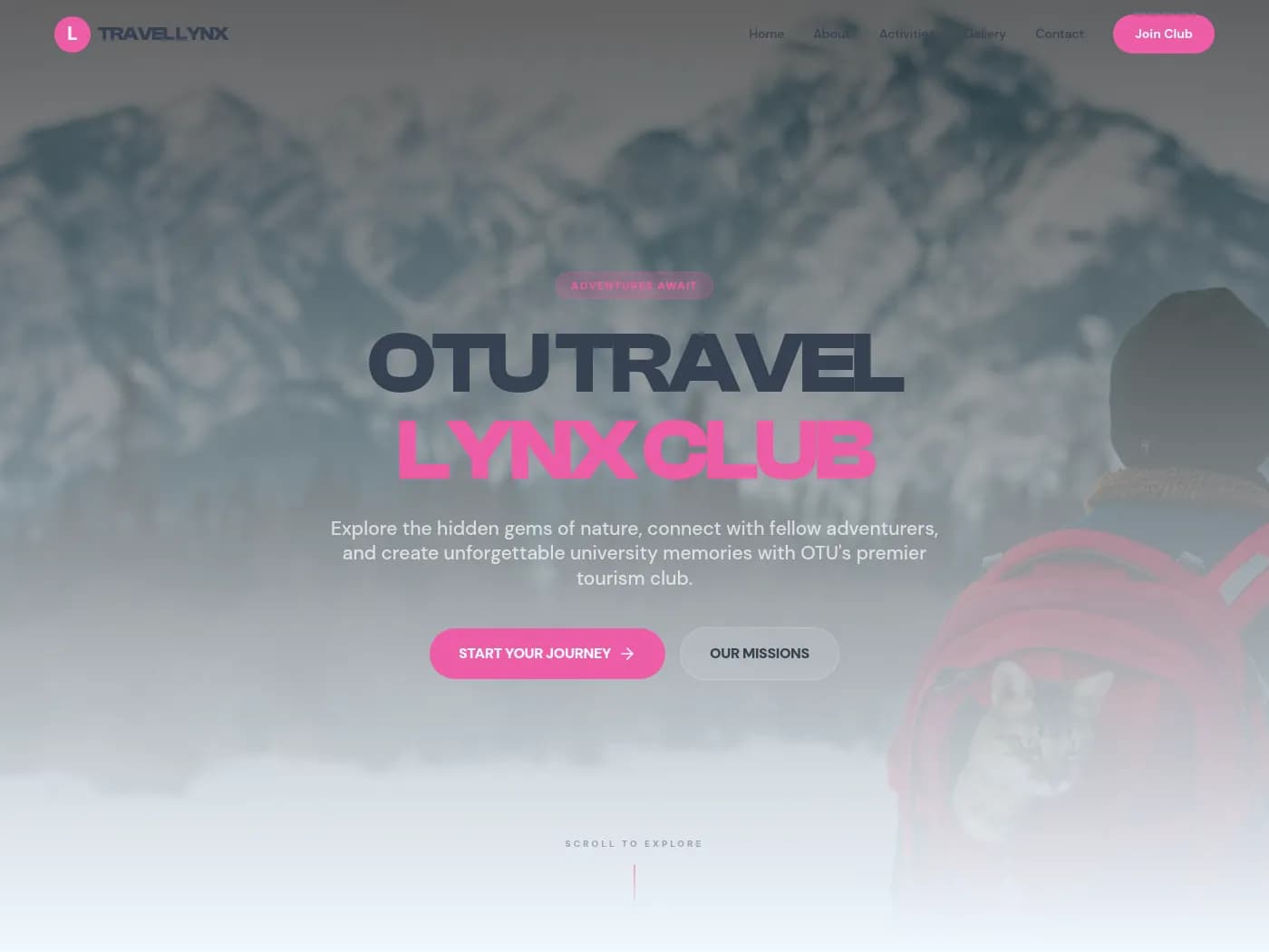 Travel Lynx Club Website