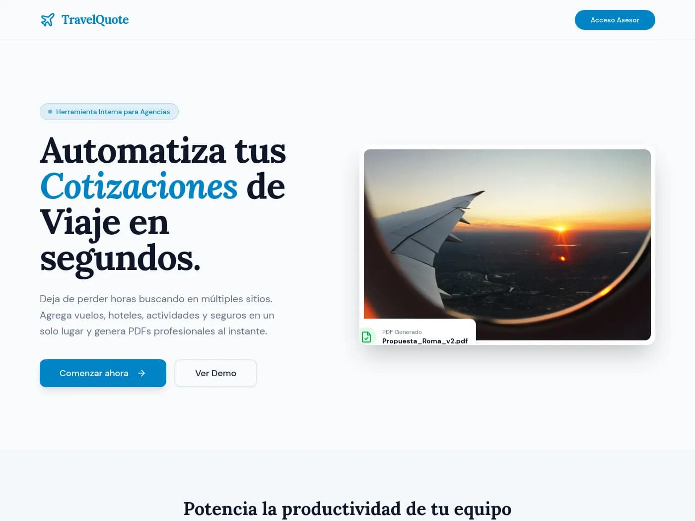 Travel Quote Automator