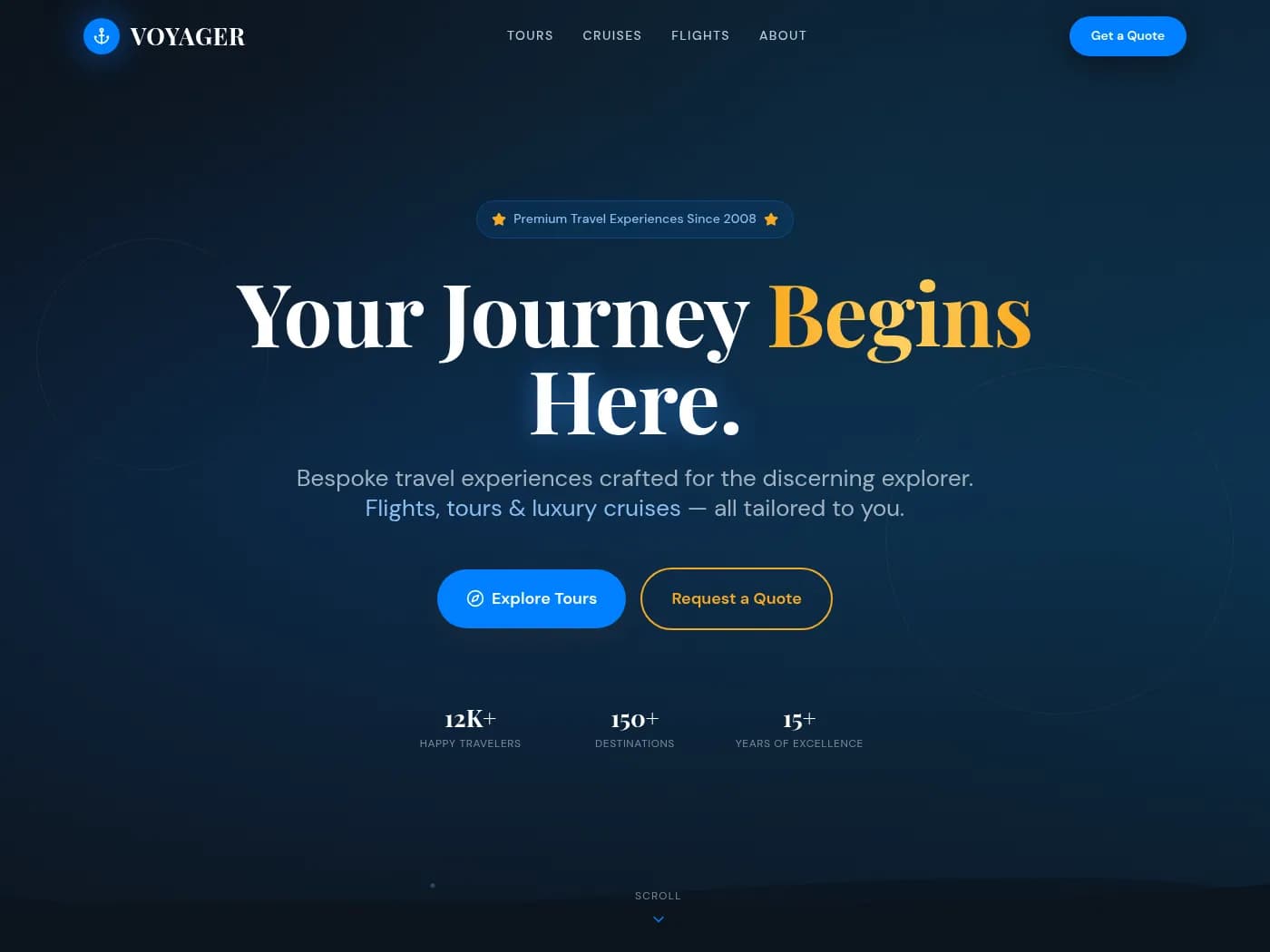 Voyager Quote Page