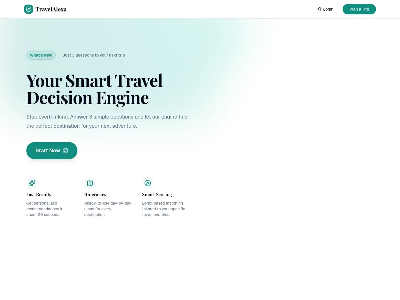 TravelAlexa Decision Engine