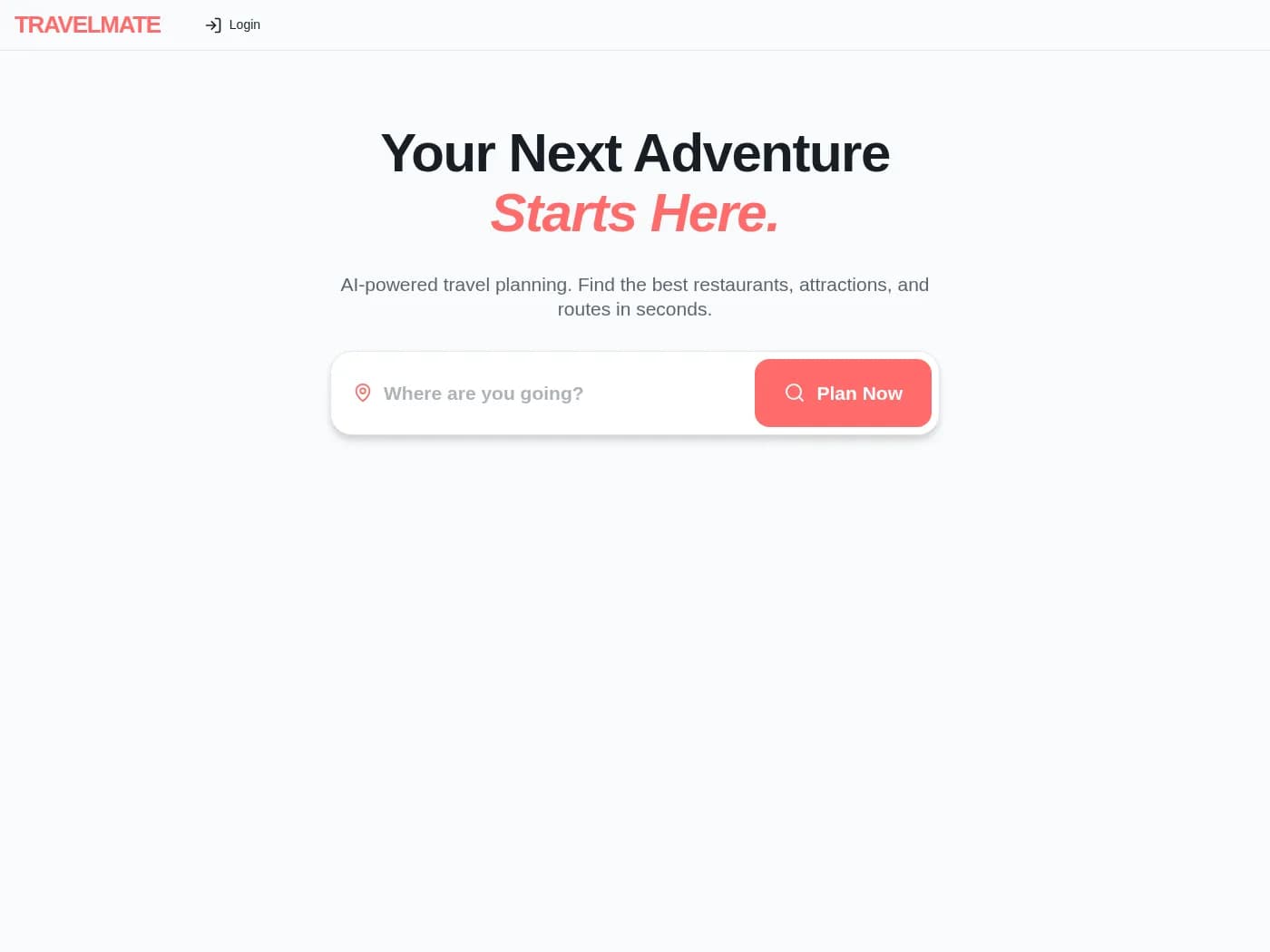 TravelMate Planner