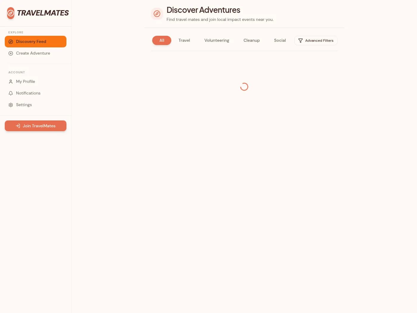 TravelMates Community Platform