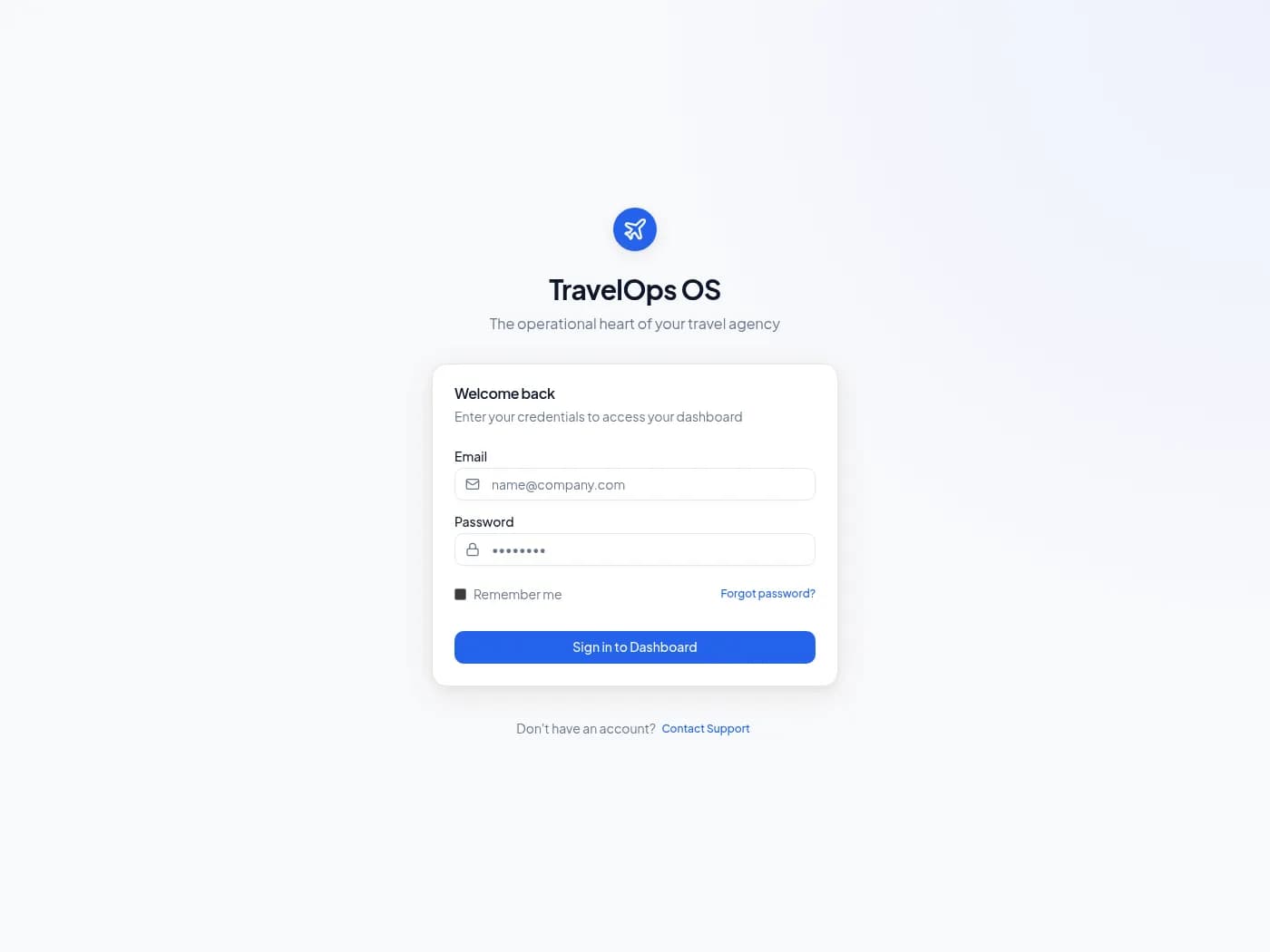 TravelOps OS