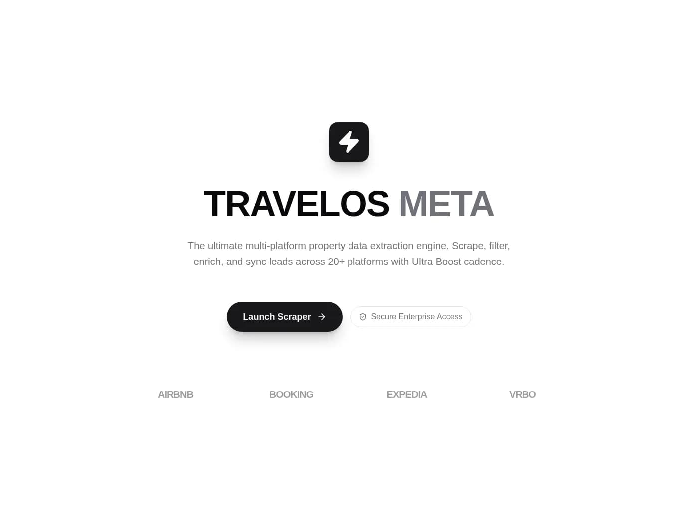 Travelos Meta Scraper