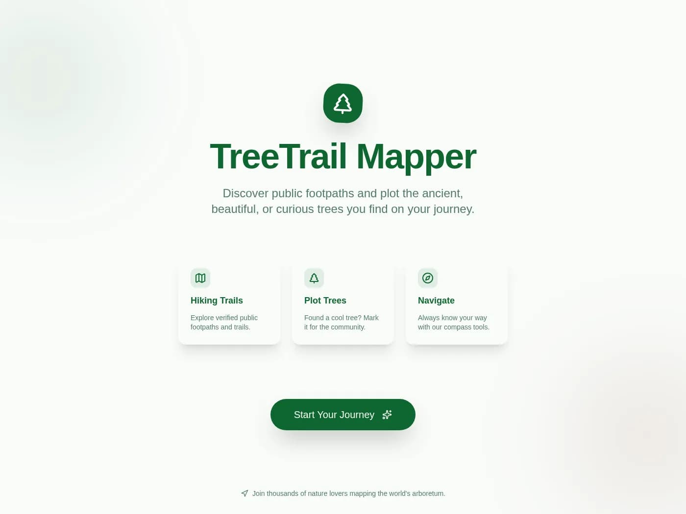 TreeTrail Mapper
