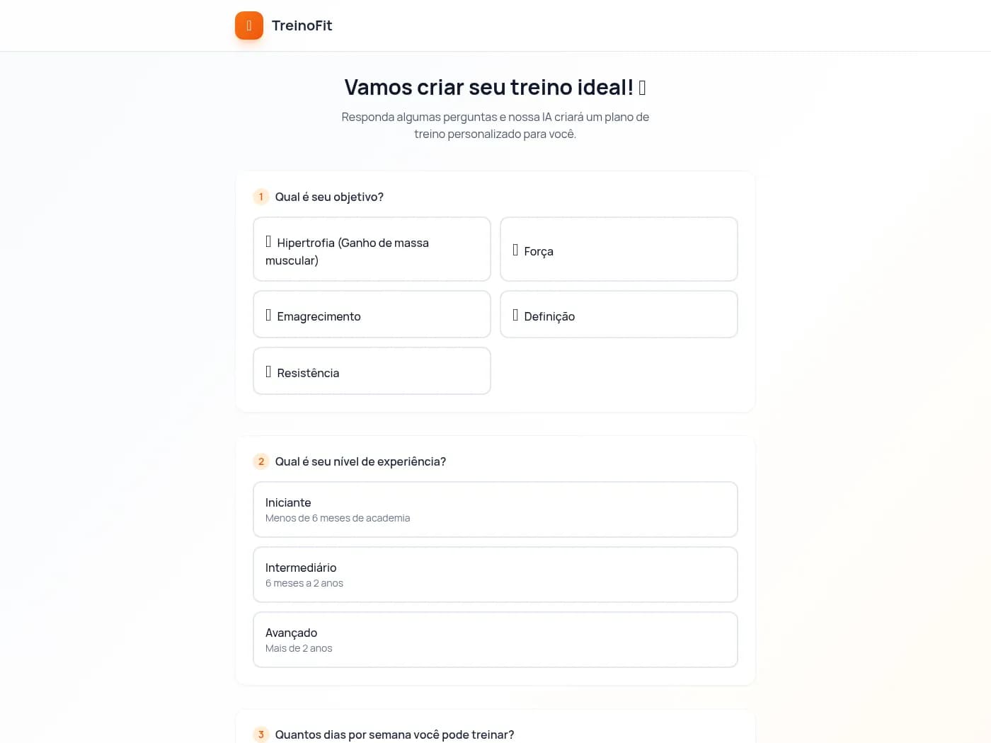 TreinoFit Personal Trainer