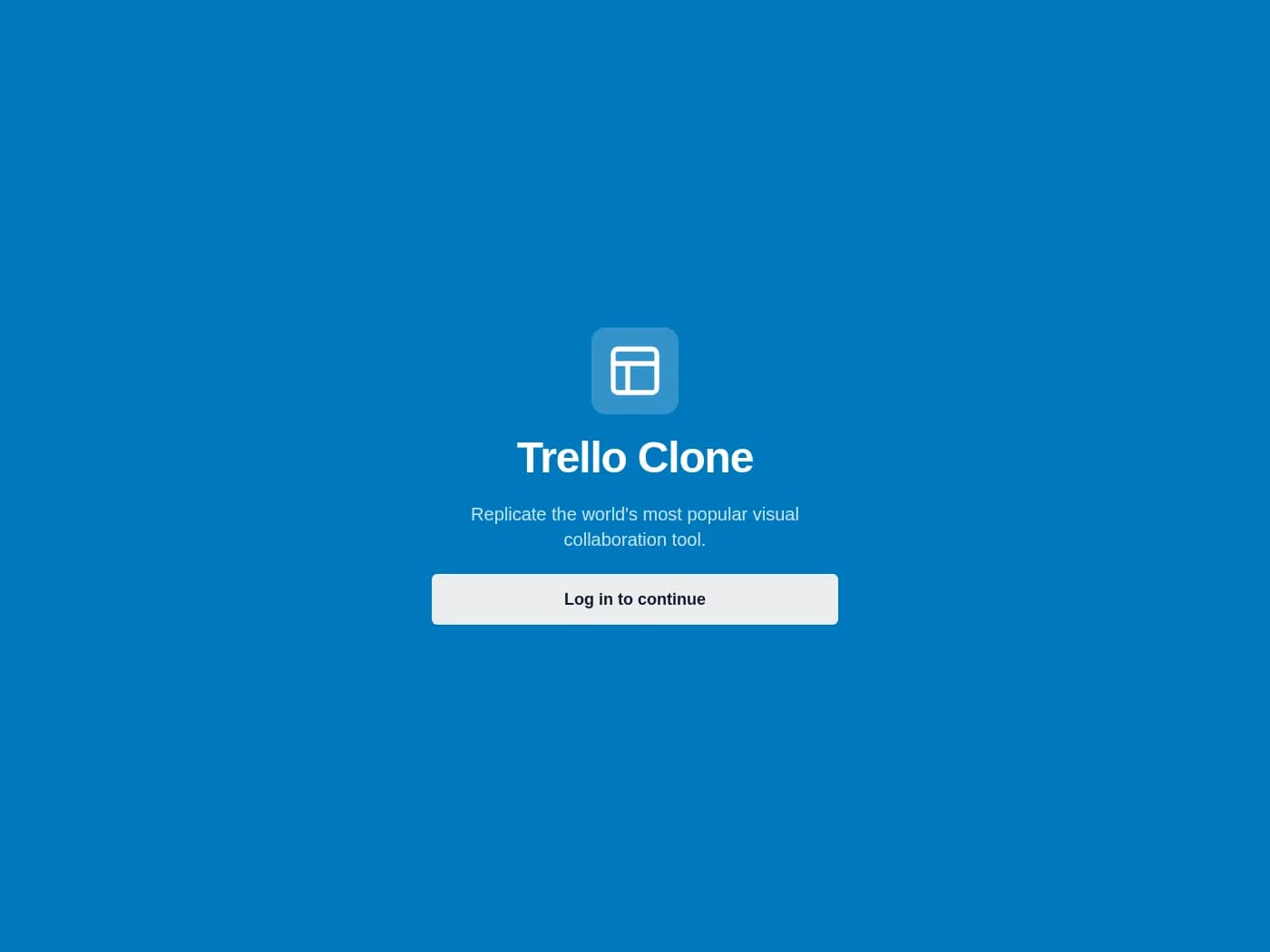 Trello Board Clone