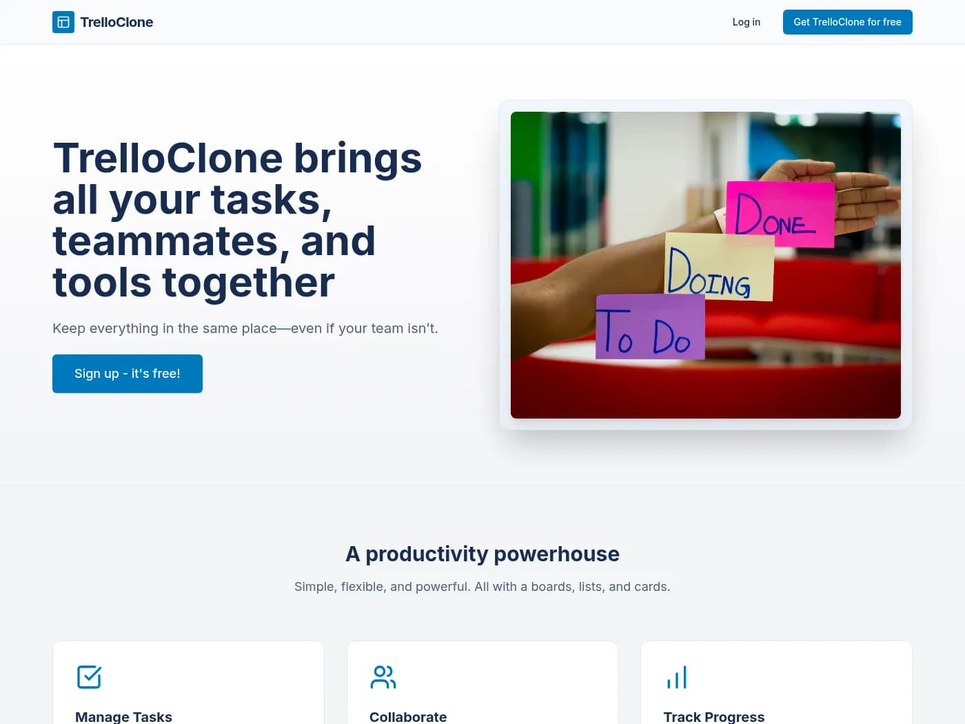 Trello Board Clone