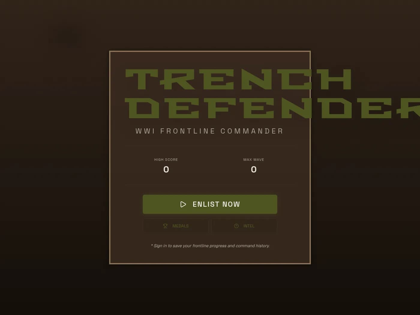 Trench Defenders