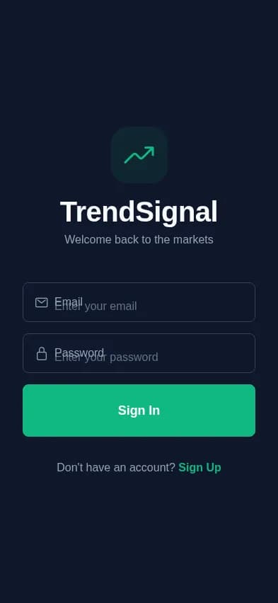 TrendSignal Trader App