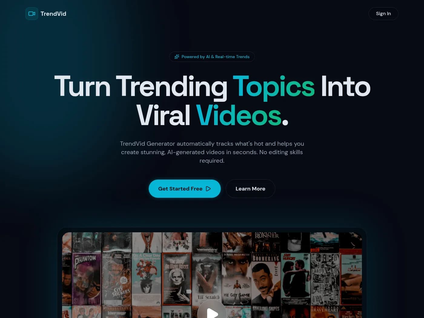 TrendVid Generator