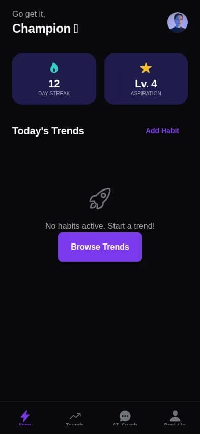 Trendify Habit Builder