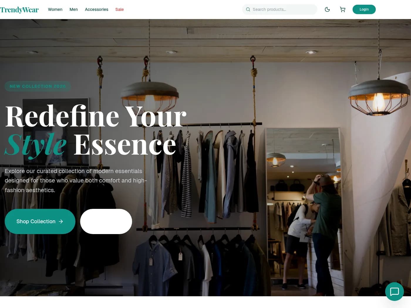 TrendyWear Ecommerce Hub