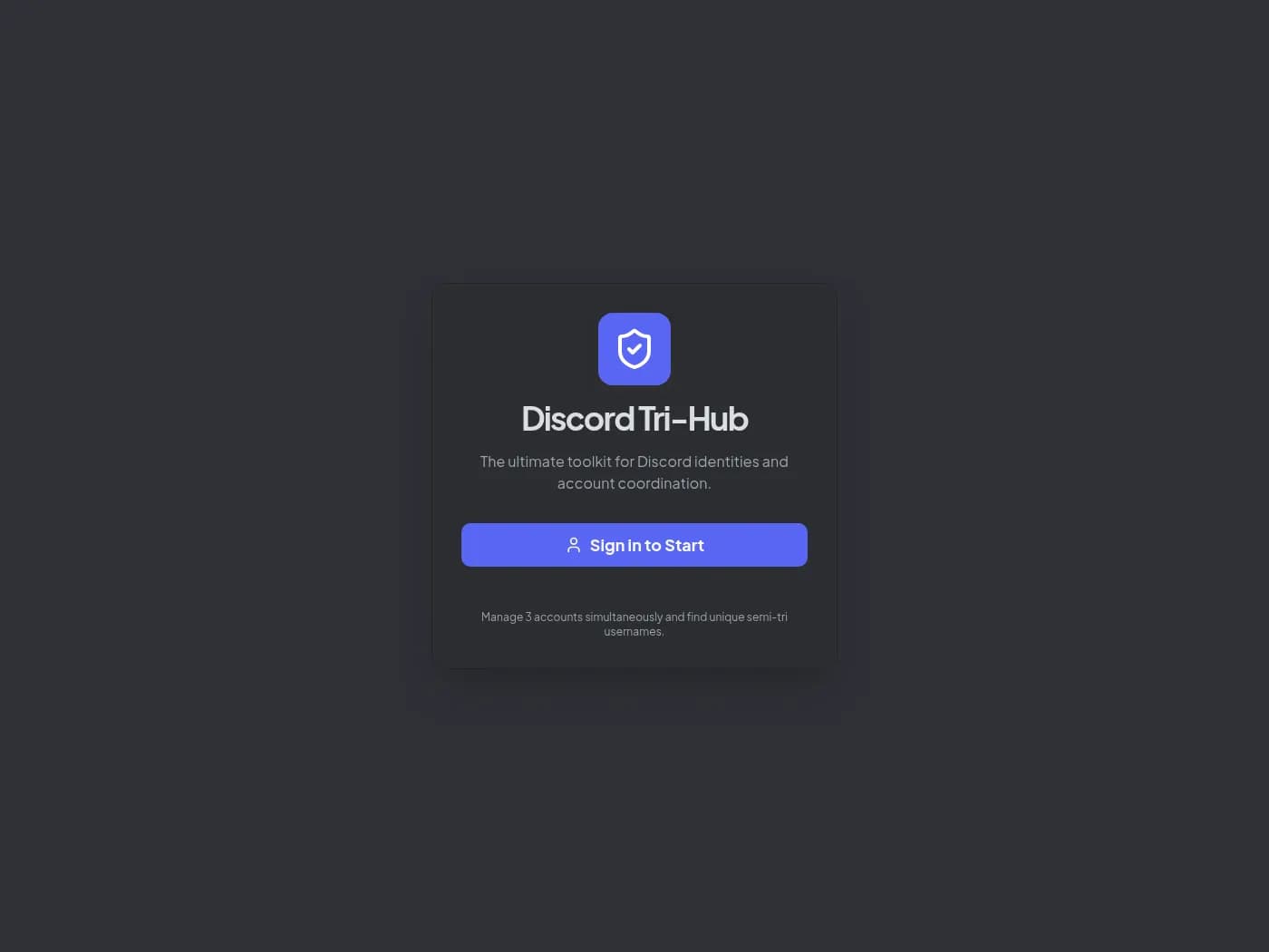 Tri-User Discord Tool