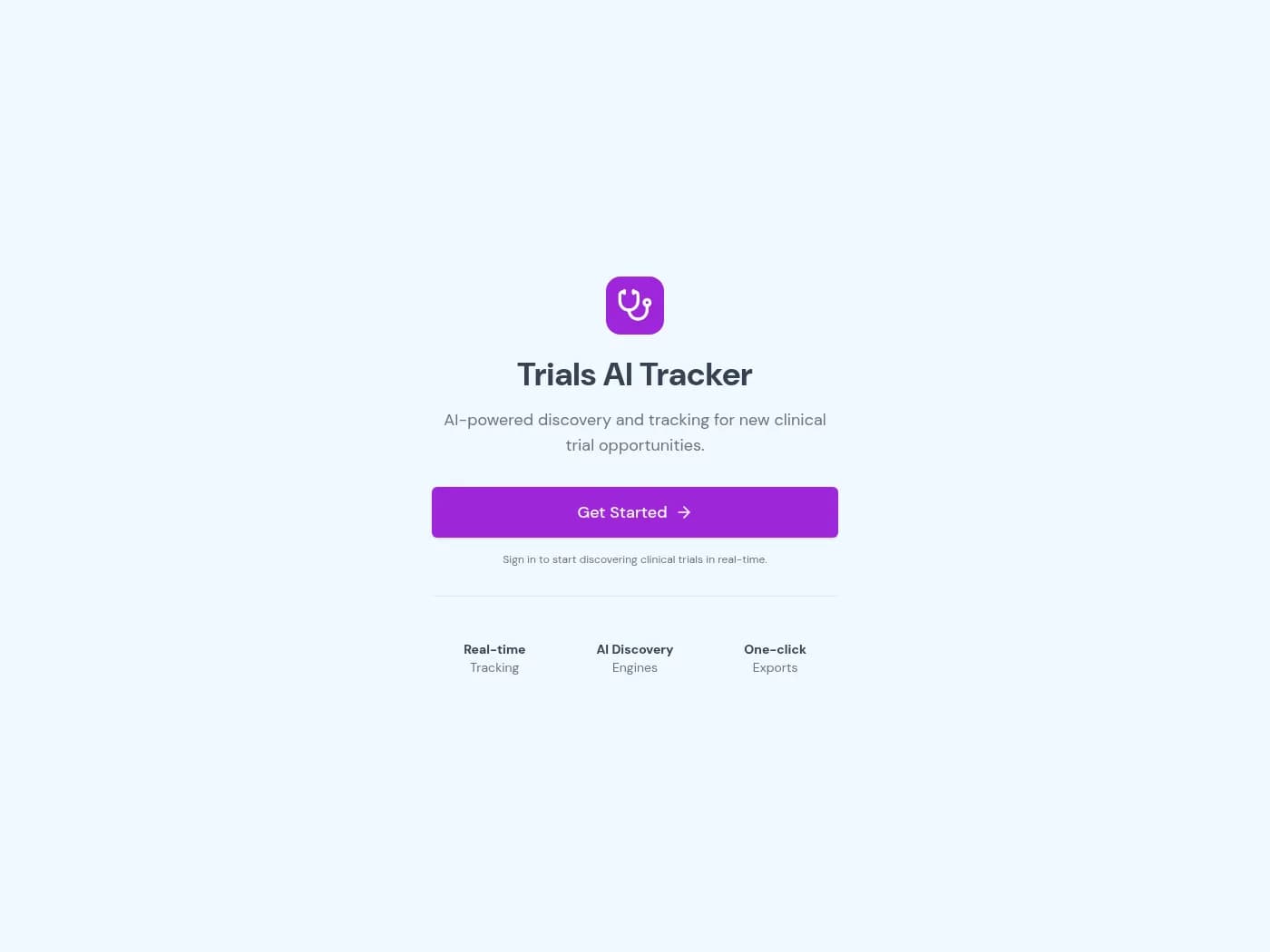 Clinical Trials AI Tracker