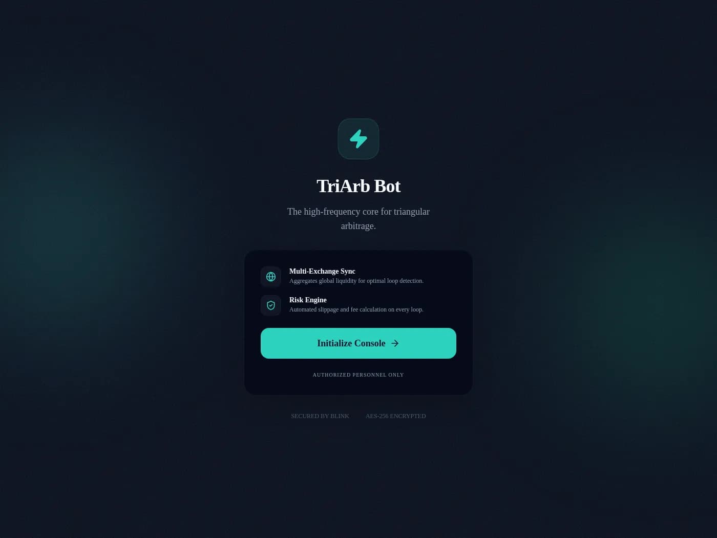 TriArb Crypto Bot