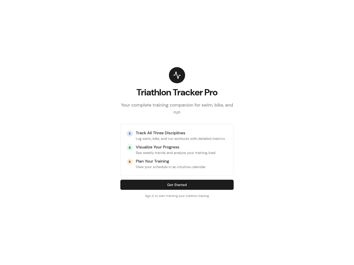 Triathlon Tracker Pro