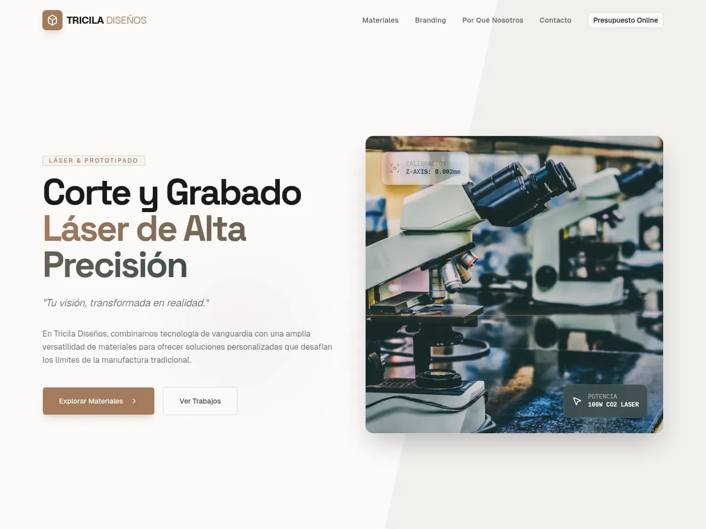 Tricila Diseños Web