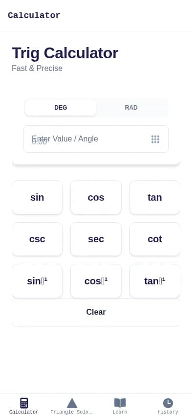 TrigMate Student App