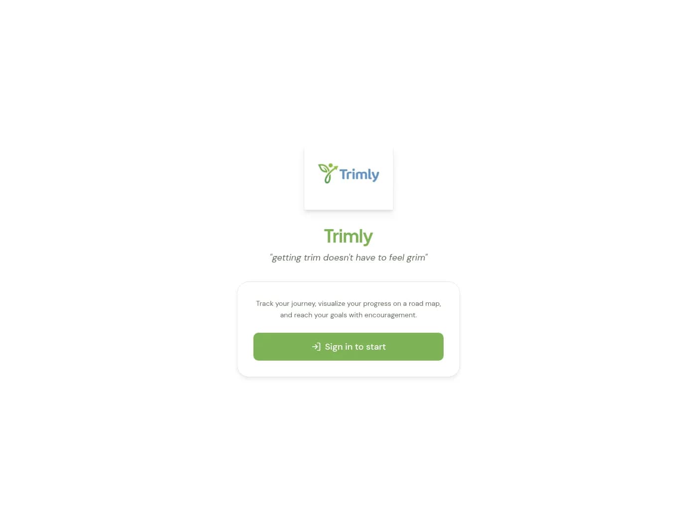Trimly Weight Loss Tracker